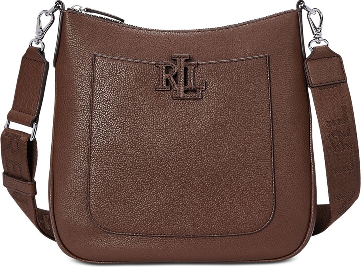 Lauren Ralph Lauren Cameryn Pebbled Leather Crossbody - ShopStyle ...