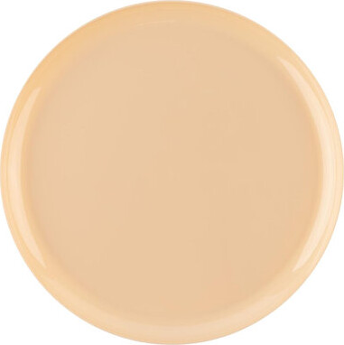 Ecoquality 10.6 Inch Disposable Round Beige Plastic Plates Edge ...