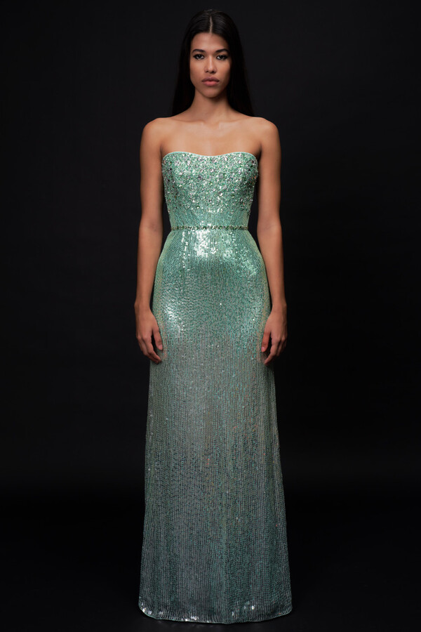 Jenny Packham Midnight Gown - ShopStyle Evening Dresses