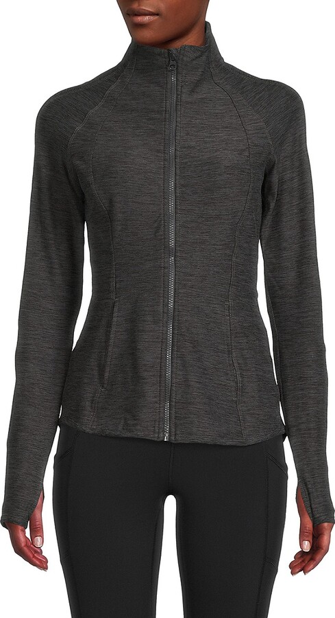 90 Degree By Reflex Flared Full Zip Track Jacket - ShopStyle