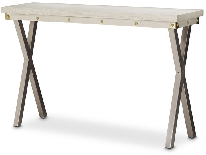 Michael Amini Menlo Station Eucalyptus Console Table - ShopStyle
