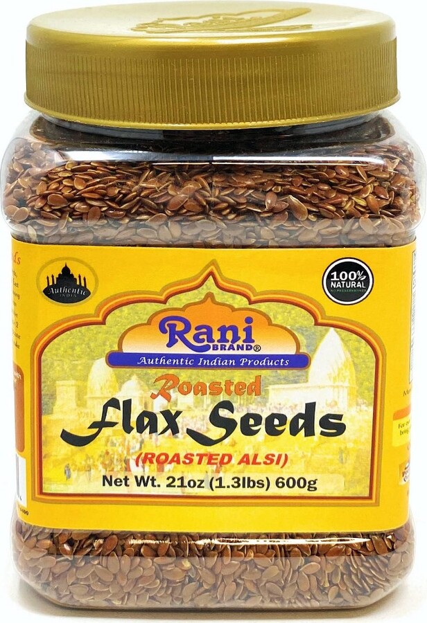 Rani Brand Authentic Indian Foods Roasted Flax Seeds (Alsi) - 21oz (1 ...