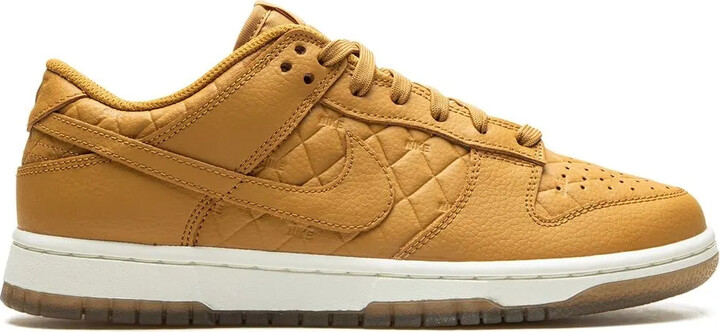Nike Dunk Low "Quilted Wheat" sneakers - ShopStyle