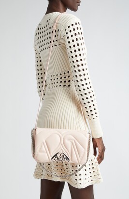Alexander McQueen Mini Exploded Seal Quilted Leather Shoulder Bag ...