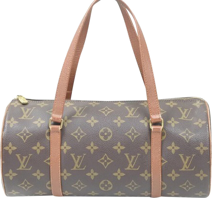Louis Vuitton Papillon leather handbag - ShopStyle Tote Bags