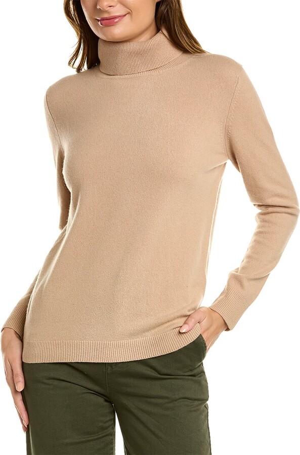 Malo Cashmere Turtleneck Wool & Cashmere-Blend Sweater - ShopStyle