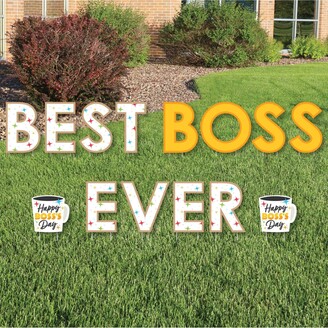 Big Dot of Happiness Happy Boss's Day - Yard Sign Outdoor Lawn ...