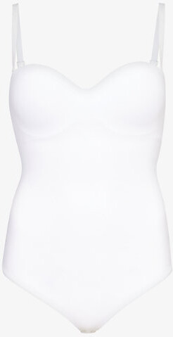 Wolford Womens White Mat de Luxe Forming Slim-fit Stretch-woven Body ...