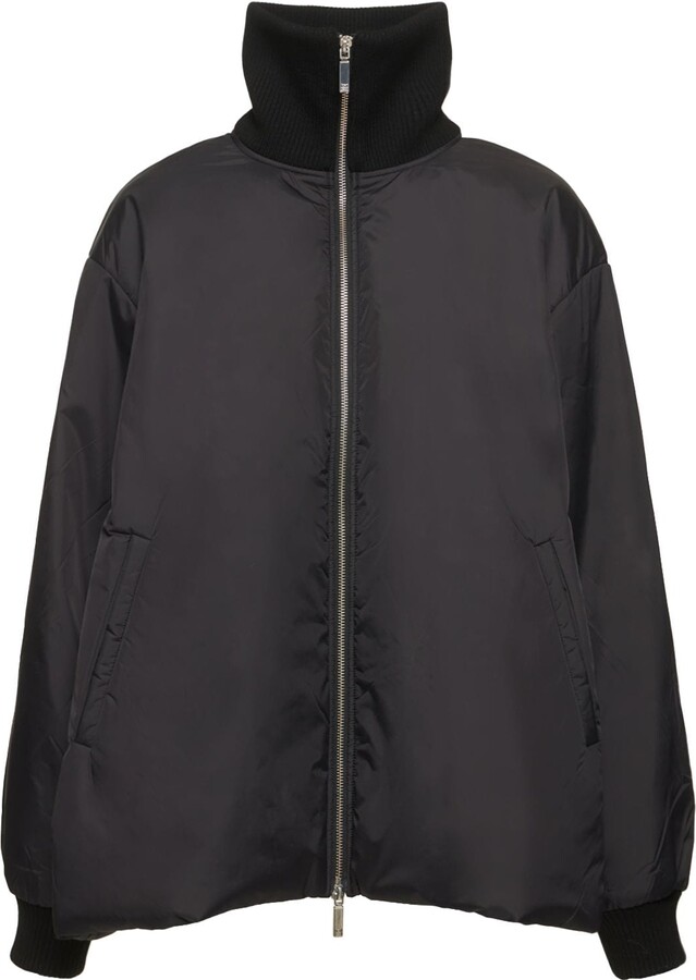 Totême Shell bomber jacket - ShopStyle