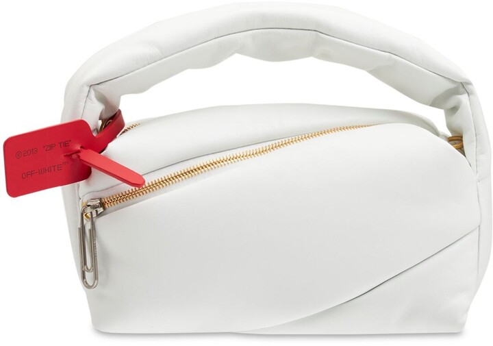 Off-White Pump Pouch Top Handle Bag - ShopStyle