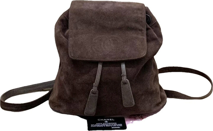 Chanel Leather backpack - ShopStyle