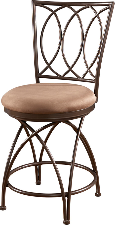 Powell Big & Tall Metal Crossed Legs Counter Stool - ShopStyle
