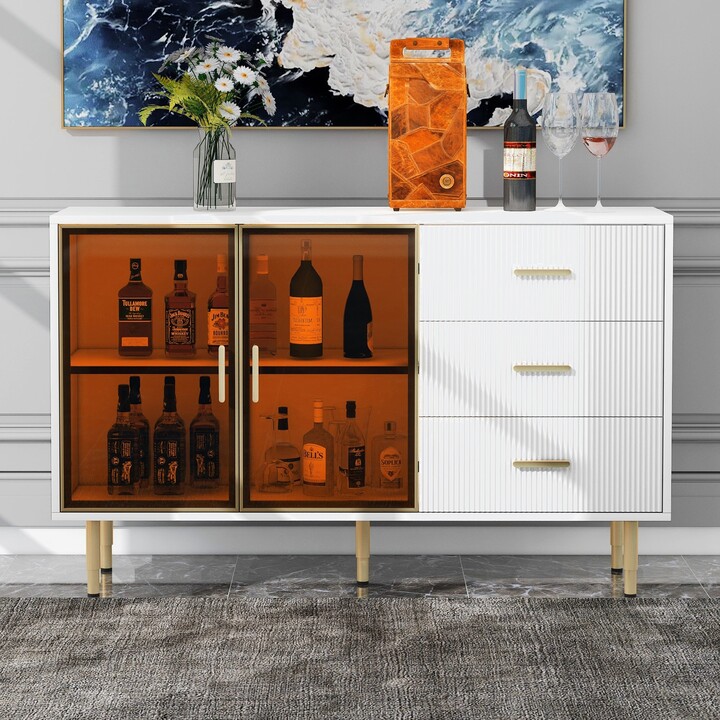 Sideboard MDF Buffet Cabinet - ShopStyle