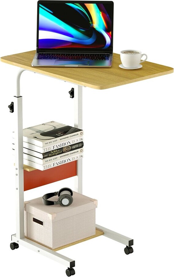 Fresh Fab Finds Newhome 3-Tier Laptop Desk Small Side Table - ShopStyle