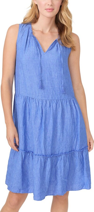 J.Mclaughlin Christa Linen-Blend Dress - ShopStyle