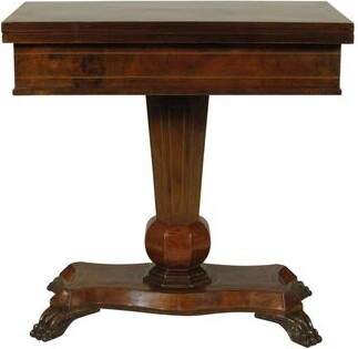 Italian Inlaid Game Table - The Barn at 17 Antiques - ShopStyle