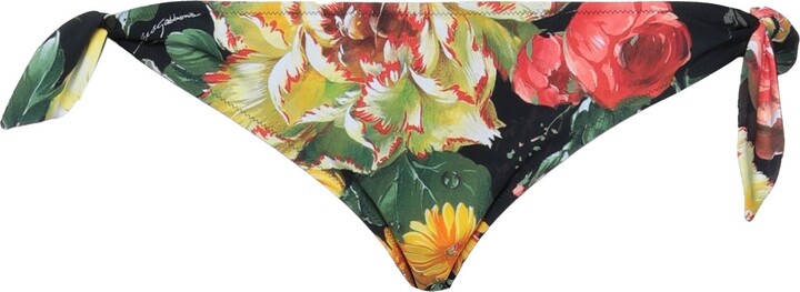 Dolce & Gabbana Bikini Bottom Black - ShopStyle Two Piece Swimsuits
