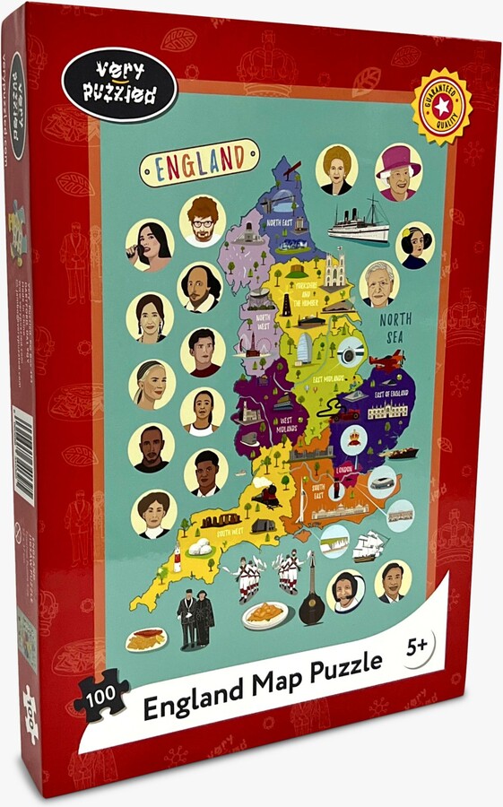 Very Puzzled England Map Puzzle - ShopStyle Toys