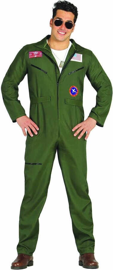 Fiestas Guirca Fancy Dress Adult Fighter Pilot - ShopStyle