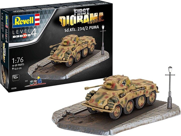 Revell First Diorama Set Sd. Kfz. 234/2 Puma Model Kit - ShopStyle ...