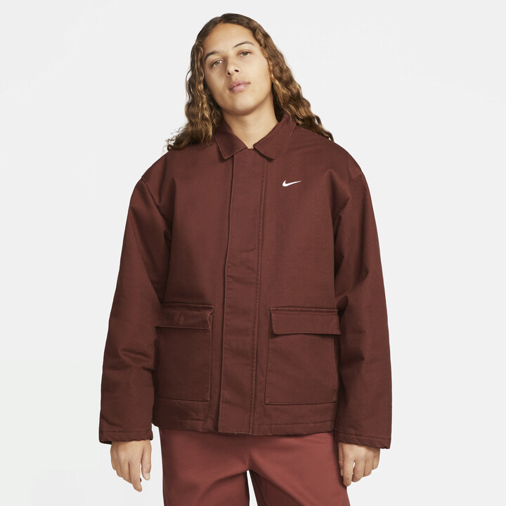 Nike Men's Life Insulated Work Jacket in Brown - ShopStyle