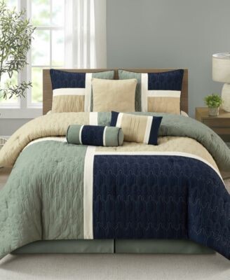Stratford Park Natalia Colorblock Comforter Sets - ShopStyle