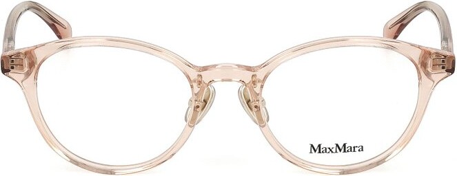 Max Mara Oval Frame Glasses - ShopStyle Eyeglasses