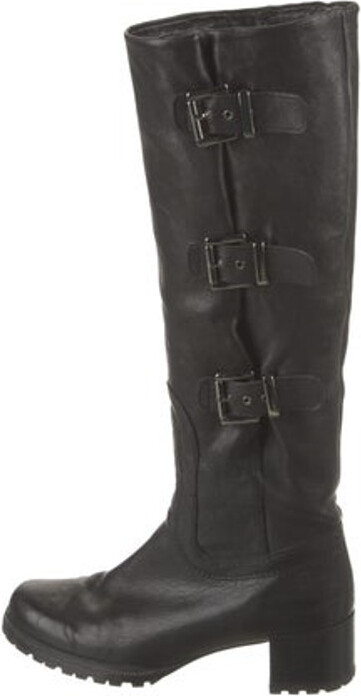 Stuart Weitzman Leather Riding Boots - ShopStyle