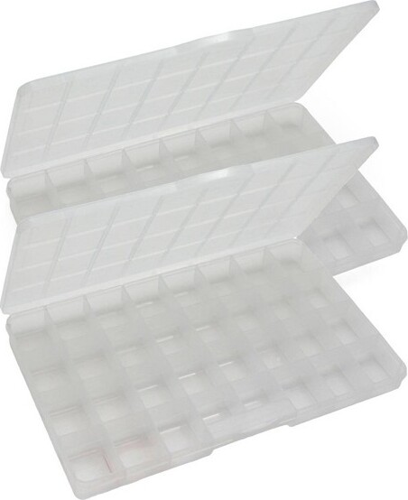 2pk Letter Tile Organizer - Primary Concepts: Clear Plastic School ...