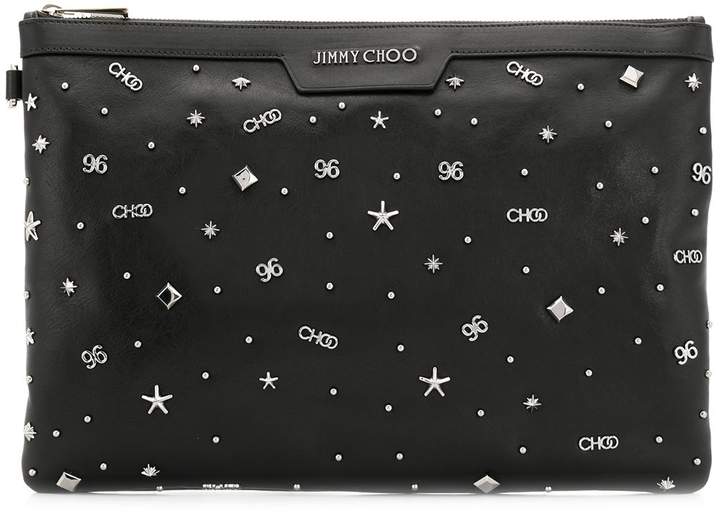 Jimmy Choo Derek clutch - ShopStyle Bags