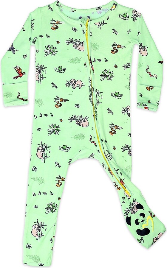 Bellabu Bear Baby's & Little Kid's Rainforest Graphic Coverall ...