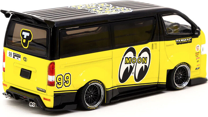 Toyota Hiace Widebody Van RHD (Right Hand Drive) #99 "Mooneyes Team Van ...