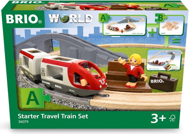 BRIO World Starter Travel Train Set - ShopStyle Arts & Crafts Toys