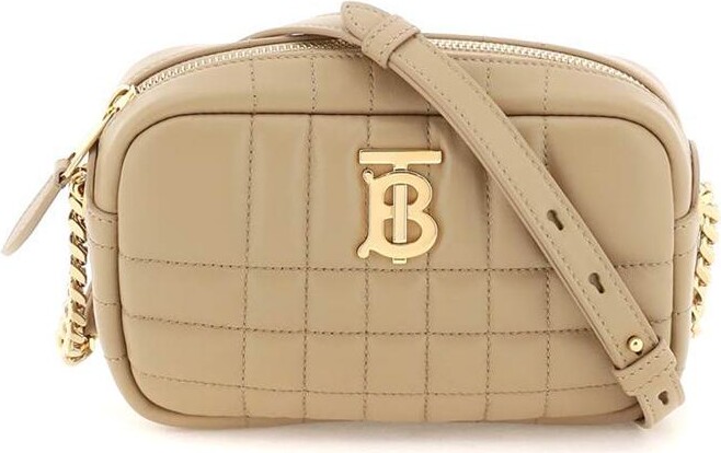 Burberry quilted leather mini 'lola' camera bag - ShopStyle