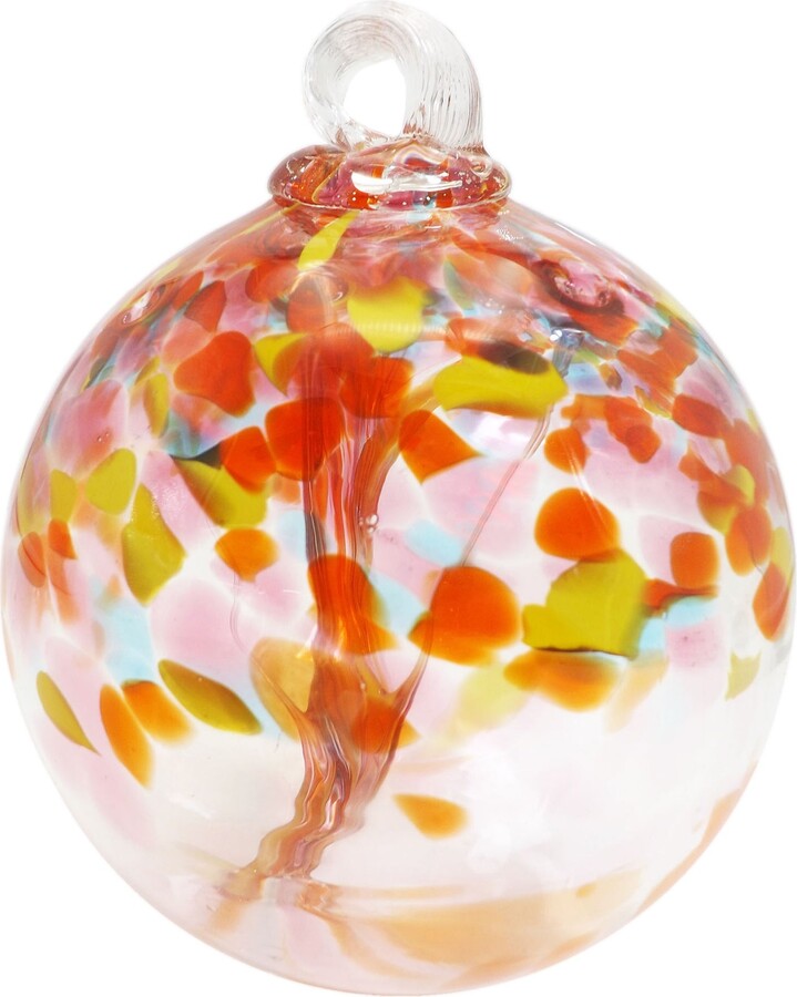 Art Glass Designs Tree of Life Eden Hand Blown Art Glass Ornament 6 ...