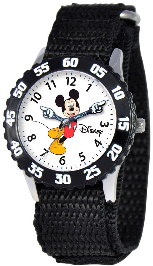 Mickey Mouse & Friends Boys' Disney Mickey Mouse Stainless Steel With ...