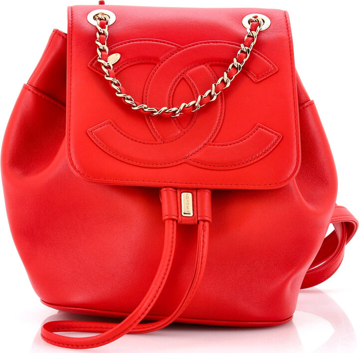 Chanel Leather backpack - ShopStyle