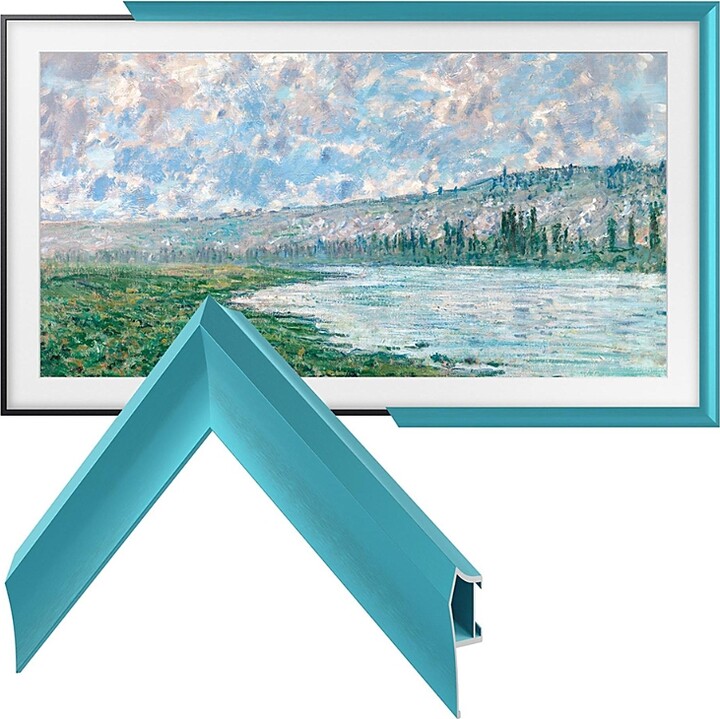 Deco Tv Frames 75 Alloy Prismatic Customizable Frame for Samsung The ...