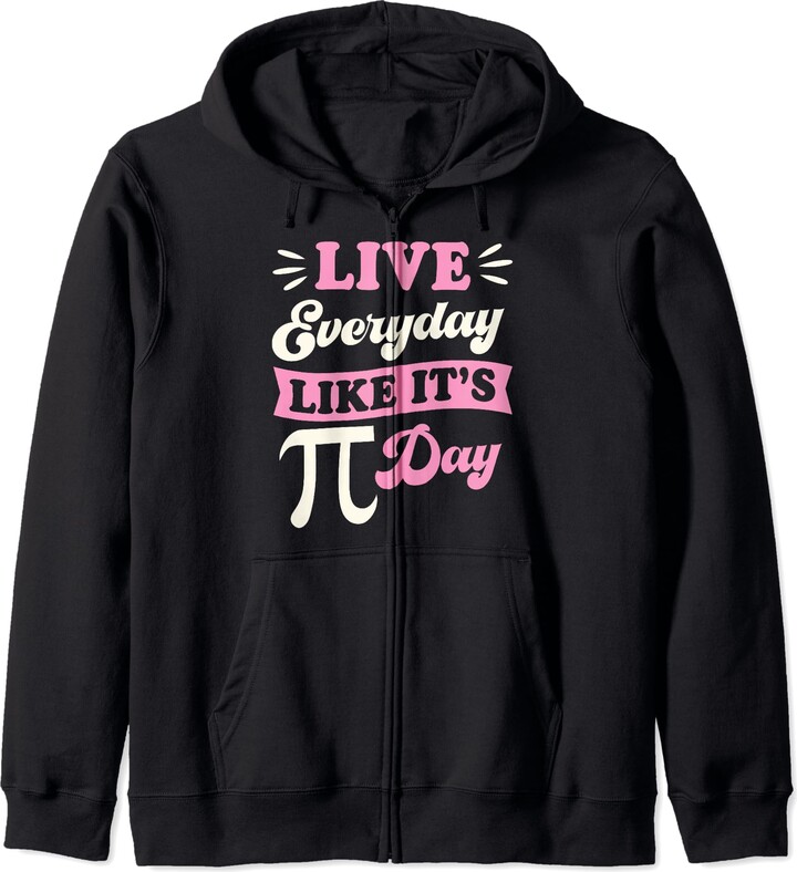 Funny Educational Pi Day Merch For Math Teachers Live Every Day Like It ...