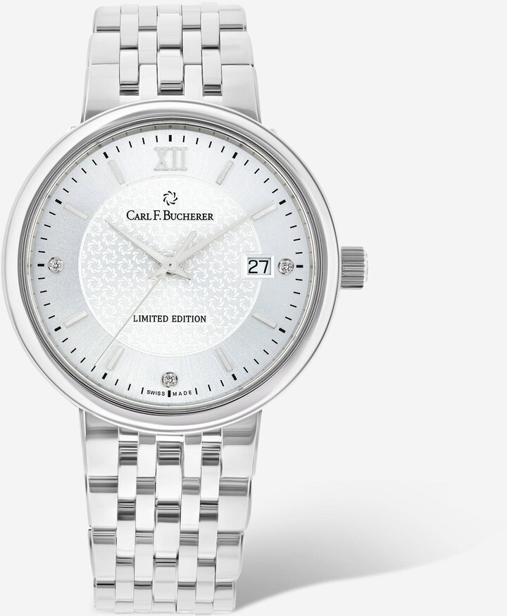 Carl F. Bucherer Adamavi AutoDate Diamond Limited Edition Stainless ...