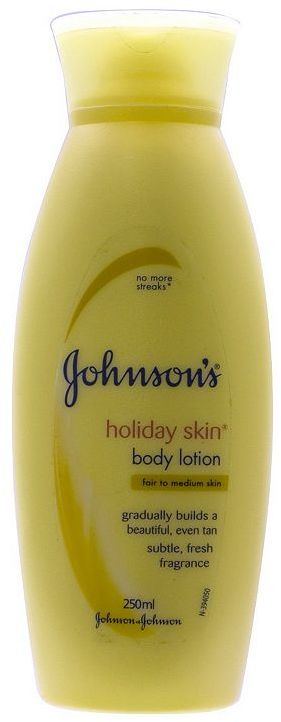 Johnson's Holiday Skin Body Lotion Fair to medium Skin 250ml - ShopStyle