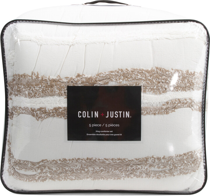 Colin+Justin Textured Fringe Cotton Comforter Set - ShopStyle Duvet Cover