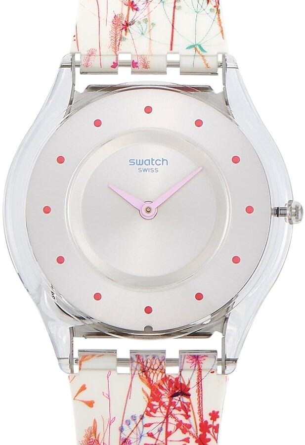 Swatch Jardin Fleuri 38mm Watch SFE102 - ShopStyle