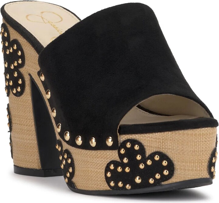 Jessica Simpson Shelbie Platform Mule - ShopStyle