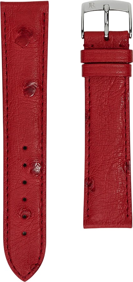Jean Rousseau Classic Ostrich Leather Watch Strap - ShopStyle
