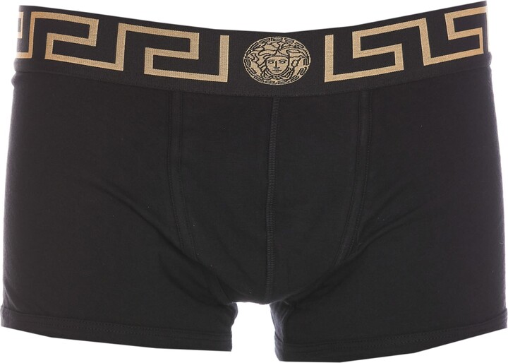 Versace Greca Border Slim Boxer - ShopStyle