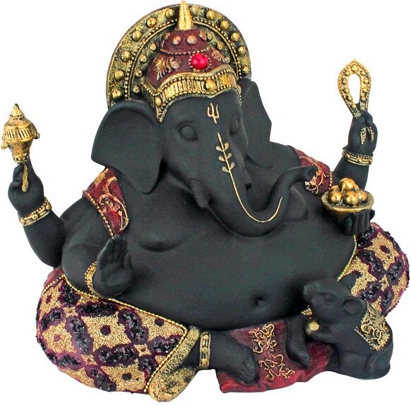 Design Toscano Lord Ganesha Fat Belly Elephant God Hindu Statue ...