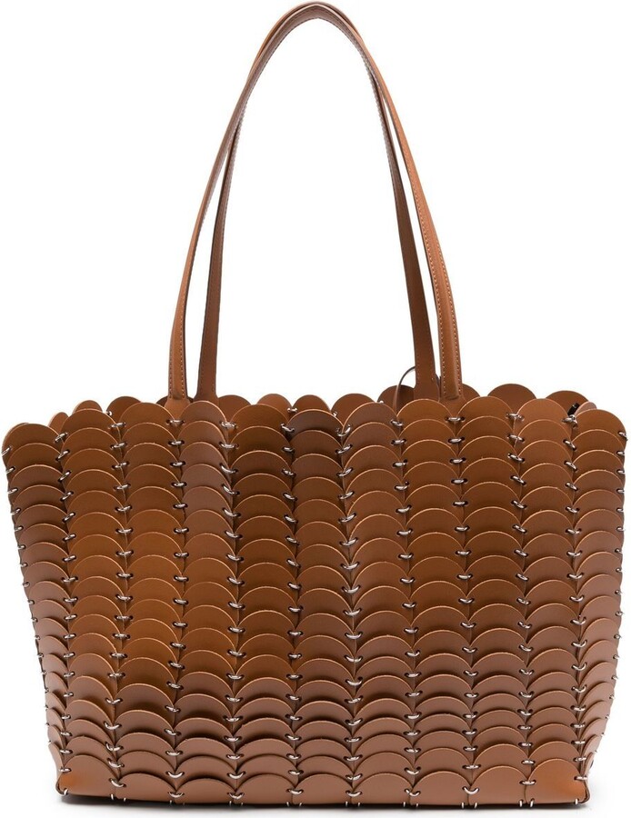 Paco Rabanne Pacoïo disc-detail tote bag - ShopStyle