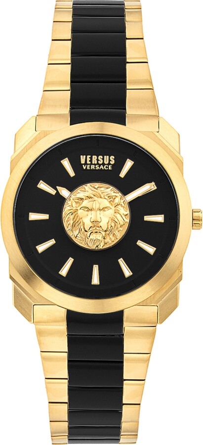 Versus Versace Versus by Versace Men's Two-Tone Stainless Steel Bracelet Watch 40mm - ShopStyle