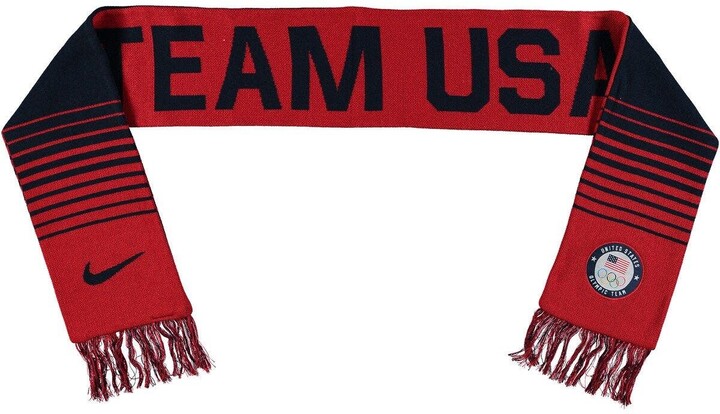 Nike Red Team USA 2021 Sideline Verbiage Scarf - ShopStyle Scarves & Wraps